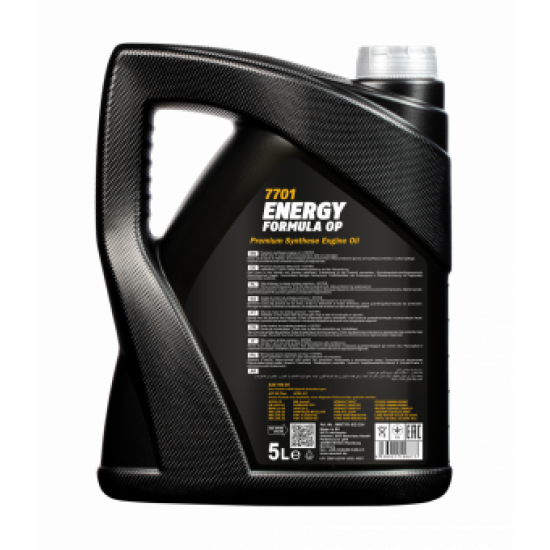 MANNOL 7701-5 ENERGY FORMULA OP 5W-30 5L